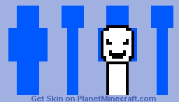 Blue Dream - Minecraft Creepypasta Minecraft Skin