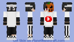 My OC (Masked Sapnap) Minecraft Skin