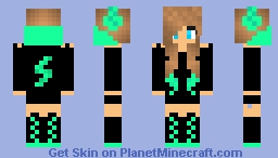 Bad Girl Minecraft Skin