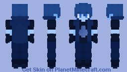 𝕭𝖑𝖚𝖊 Minecraft Skin