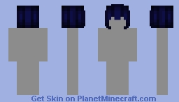 Dark Blue Minecraft Skin