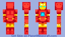 Iron Man Minecraft Skin