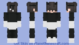 Emo boy edited (from original) Minecraft Skin