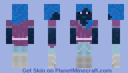 Negative Creeper Skin Minecraft Skin