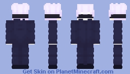Satoru Gojo || Jujutsu Kaisen Minecraft Skin