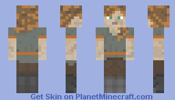ᔑ⍊ᔑ (Burned Alex) (week V) Minecraft Skin