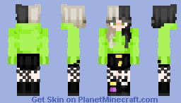 Green Dream Hoodie Minecraft Skin