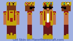 King Steve Minecraft Skin
