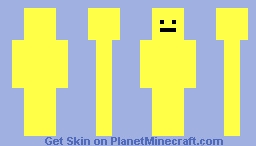 Yellow wool Minecraft Skin