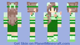 MCC 22 Green ~ TinaJorts Minecraft Skin