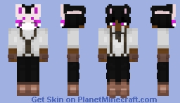 Ender fox tinkerer Minecraft Skin