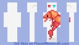 3D shrimp Minecraft Skin
