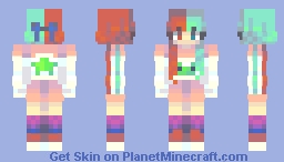 rika// persona Minecraft Skin