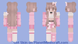 Pastel Pink Minecraft Skin