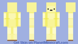 banana man Minecraft Skin