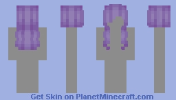 Pastel purple Minecraft Skin