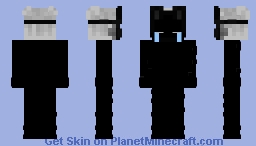 Black rabbit crying { black } Minecraft Skin