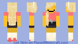 Yellow Glasses Minecraft Skin