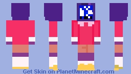 Bloo from Clicker Minecraft Skin