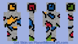 colorful Minecraft Skin