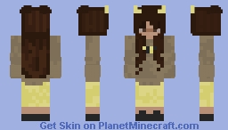 Bee Girl Minecraft Skin