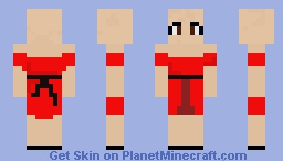 red dress Minecraft Skin