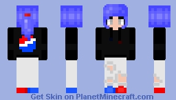 Pepsi Soda Skin Minecraft Skin
