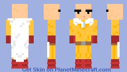 saitama Minecraft Skin
