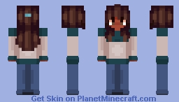 Your new Lo-Fi girl ((Connie)) Minecraft Skin