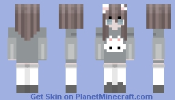 Bear girl Minecraft Skin