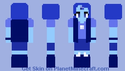 Blue Topaz (SU OC) Minecraft Skin