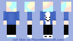 painted color head Minecraft Skin