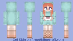 Guardian Hoodie Girl Minecraft Skin