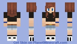 Crop top Minecraft Skin