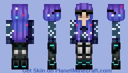 space girl Minecraft Skin