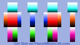 Gradient Minecraft Skin