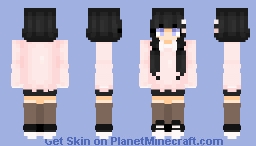 Pastel Pink Minecraft Skin
