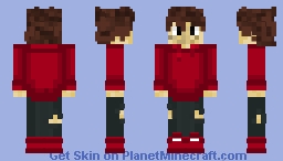 Red Eboy Skin Minecraft Skin