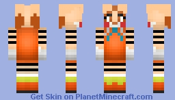 Fnas Toy Cream Minecraft Skin