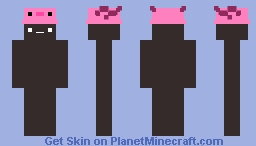 axolotl hat Minecraft Skin