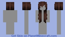 Dark Brown Minecraft Skin