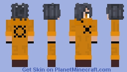 Orange men Minecraft Skin