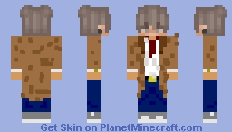 Detective Alien Minecraft Skin
