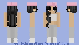 pink durag Minecraft Skin