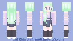 Minty Fresh Minecraft Skin