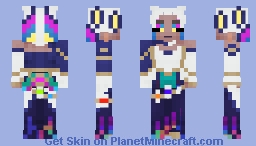 Star Nemesis Morgana ☆ League of Legends Minecraft Skin