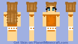 orange Minecraft Skin