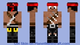 Bdouble0100 Fighter Skin. Minecraft Skin