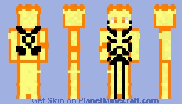 Naruto the last modo kurama Minecraft Skin