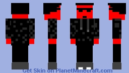 RED MAN Minecraft Skin